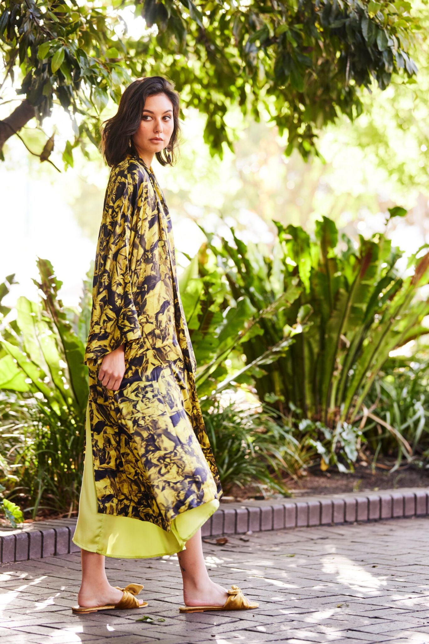 Revisionist Kimono - Cigarette Gold - Aneka Manners